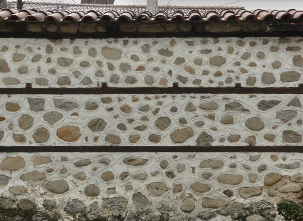 patterned stone wall 0055 - Texturelib