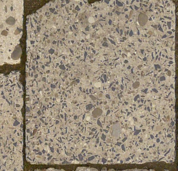 beige random tile pavement 0003 - Texturelib
