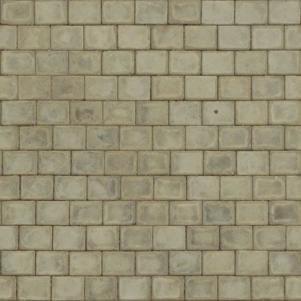 beige brick pavement texture 0081 - Texturelib