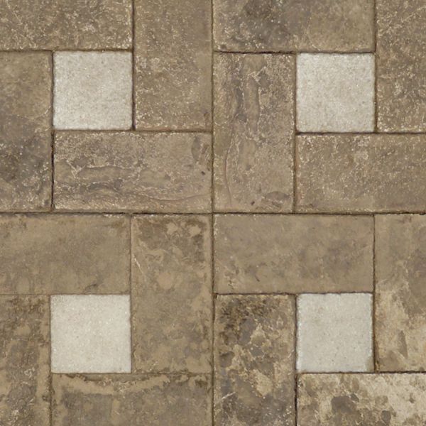 old patterned pavement 0091 - Texturelib