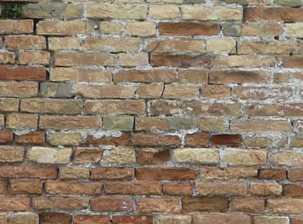 brick building ruins 0032 - Texturelib