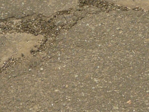 road with cracks and holes 0018 - Texturelib