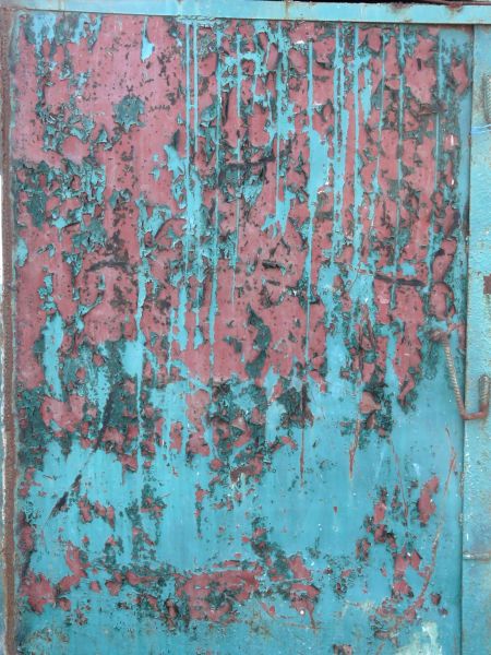 rusted blue metal texture 0002 - Texturelib