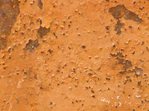 rusted orange metal texture 0013 - Texturelib