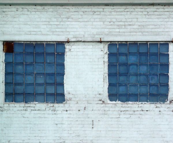 blue glass brick window texture 0004 - Texturelib